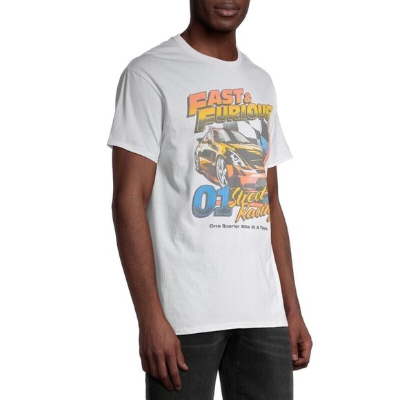 Fast & Furious | Shirts | Fast Furious Mens Street Racing One Quarter ...